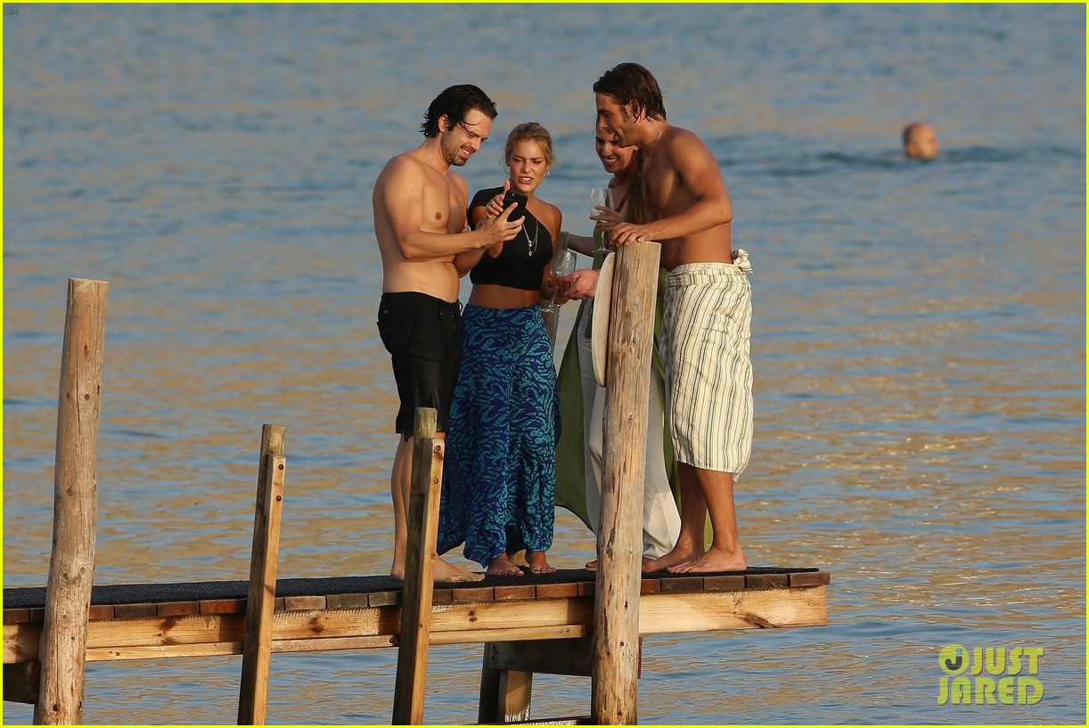 Sebastian Stan Looks So Cute with Girlfriend Alejandra Onieva While ...