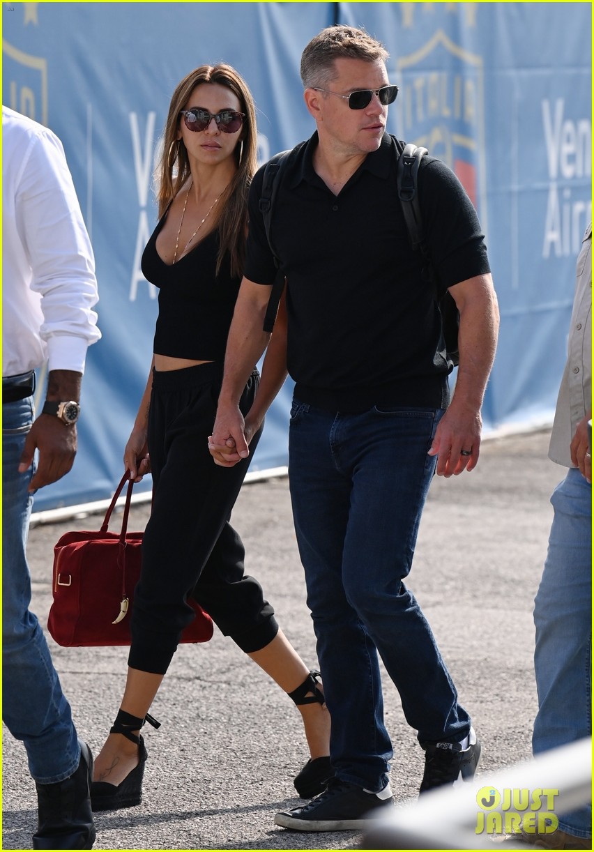 Photo: matt damon penelope cruz venice run in 13 | Photo 4619916 | Just ...