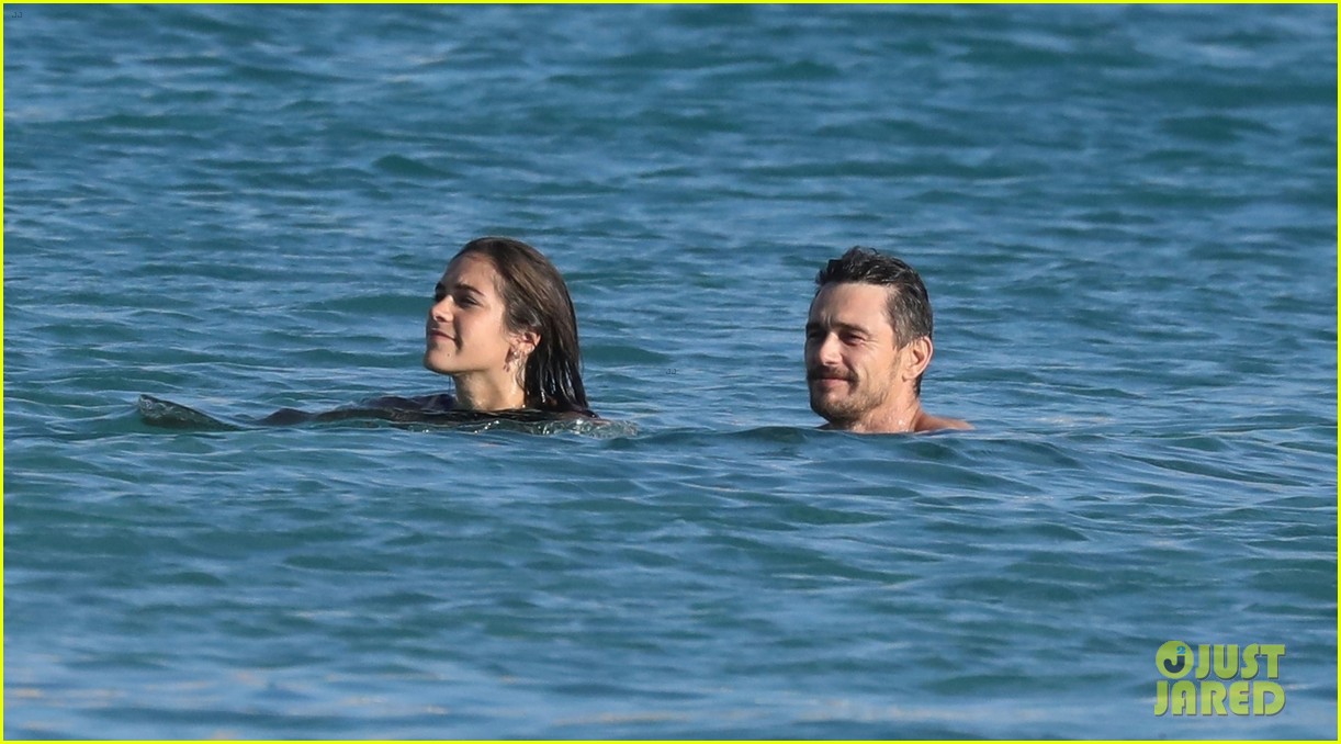 James Franco Enjoys A Steamy Beach Day With Girlfriend Isabel Pakzad In