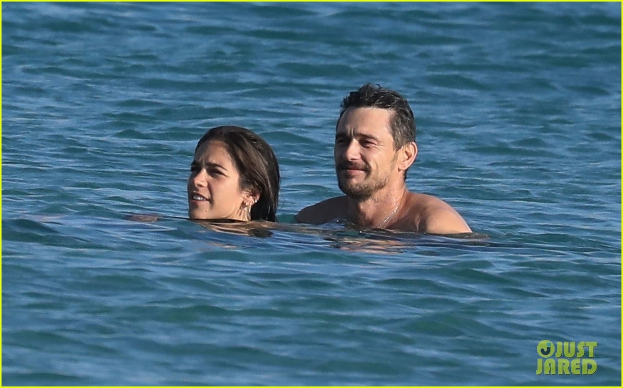 James Franco Enjoys a Steamy Beach Day with Girlfriend Isabel Pakzad in ...