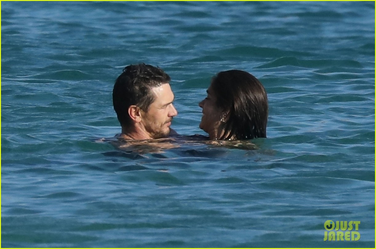 James Franco Enjoys A Steamy Beach Day With Girlfriend Isabel Pakzad In
