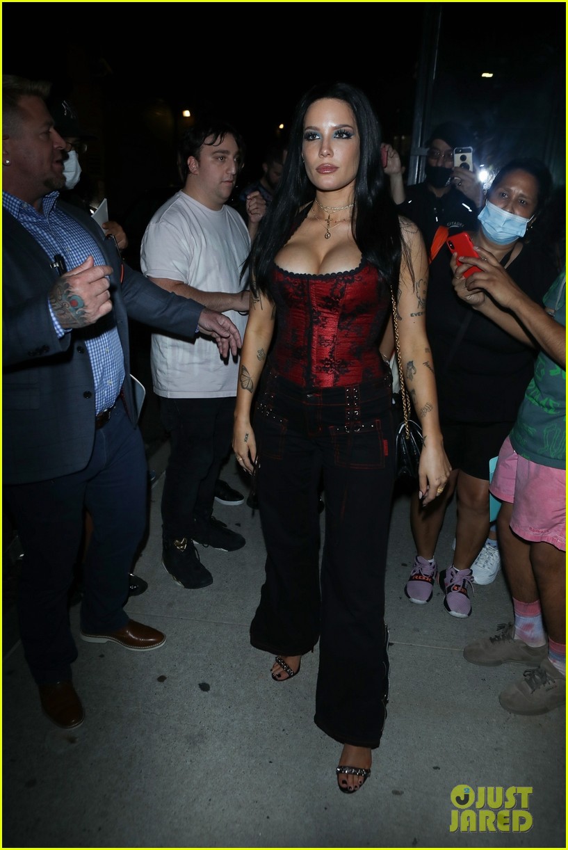 Halsey & Boyfriend Alev Aydin Enjoy Night Out at Bella Hadid's NYFW ...