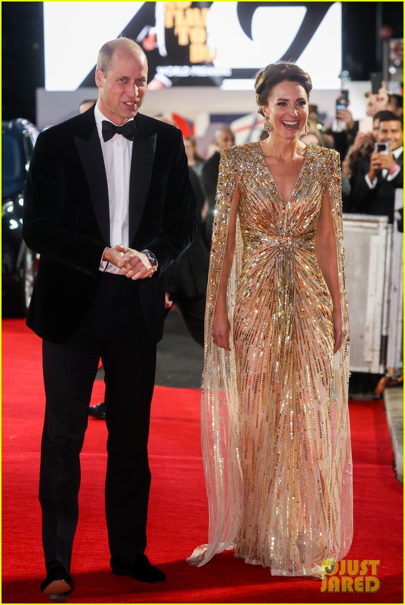 Kate Middleton & Prince William Have a Royal Date Night at 'No Time to Die' Premiere: Photo ...