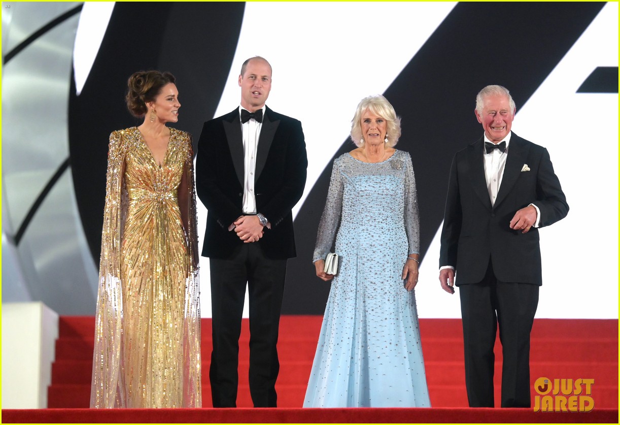 Kate Middleton & Prince William Have a Royal Date Night at 'No Time to Die' Premiere: Photo ...