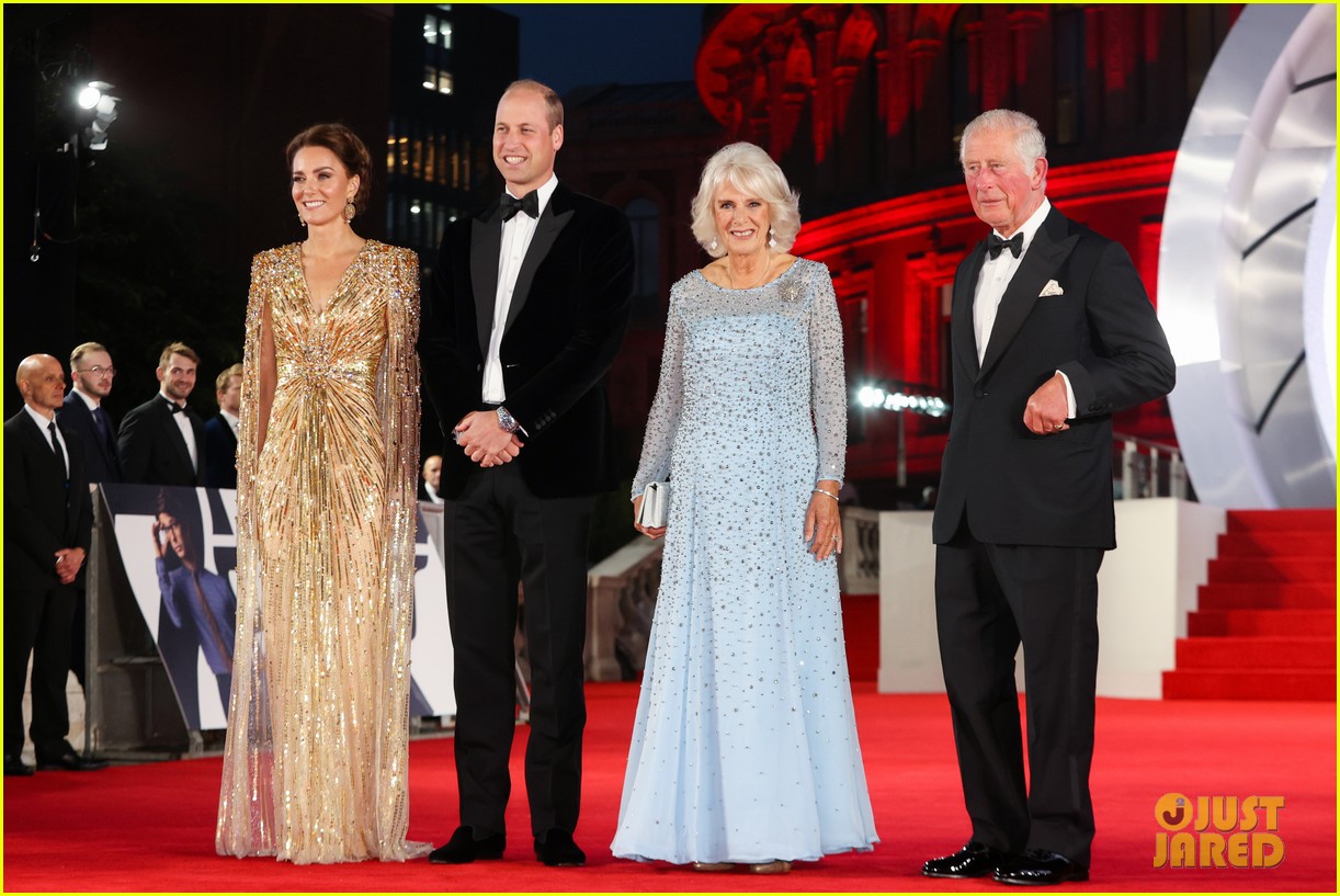 Kate Middleton & Prince William Have a Royal Date Night at 'No Time to Die' Premiere: Photo ...