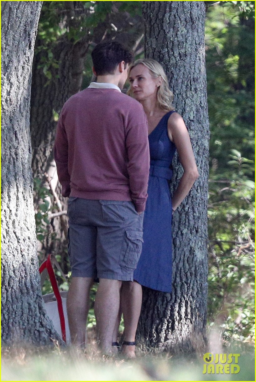 Diane Kruger Spotted Kissing Ray Nicholson on New Movie Set!: Photo ...