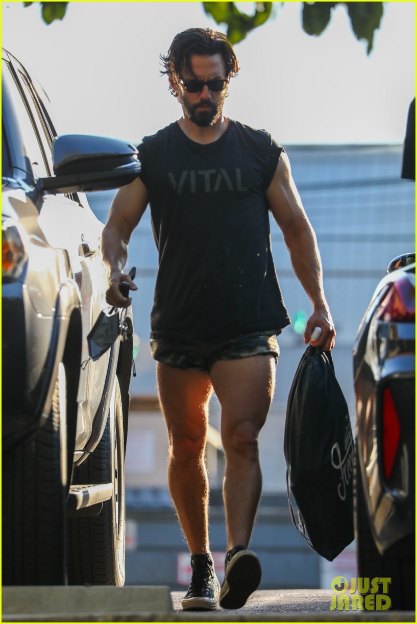 Photo: milo ventimiglia workout 10 | Photo 4627144 | Just Jared ...