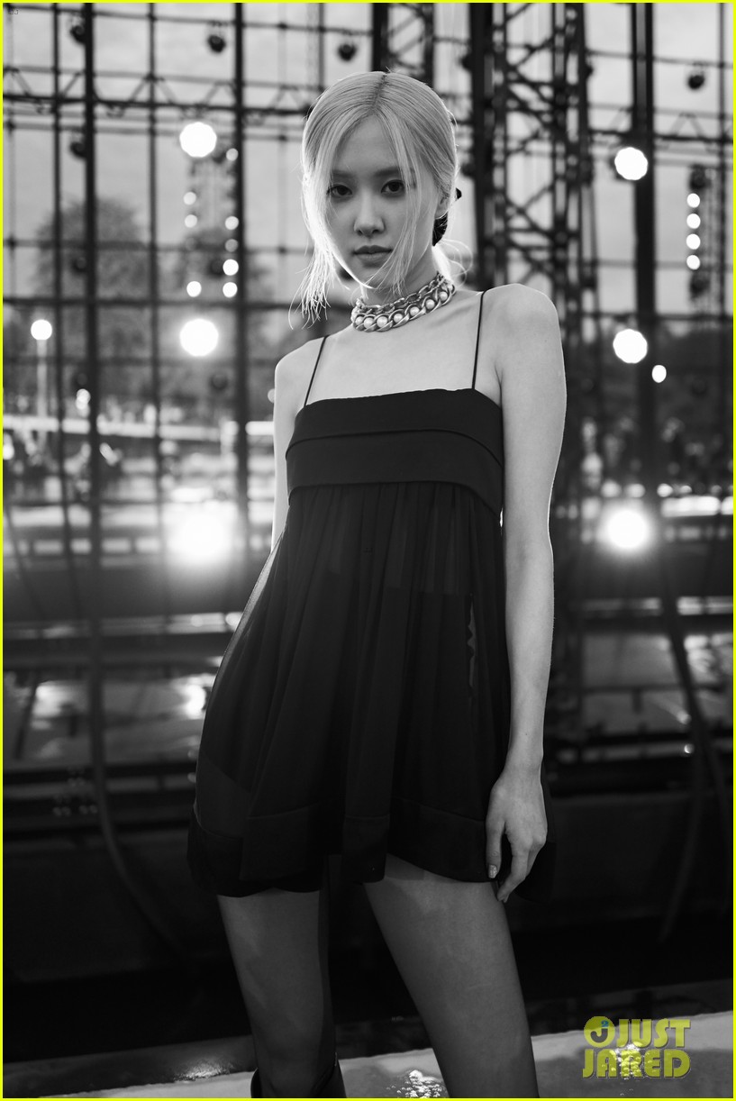 Blackpink's Rose Park Steps Out For Saint Laurent's Paris Fashion Week ...