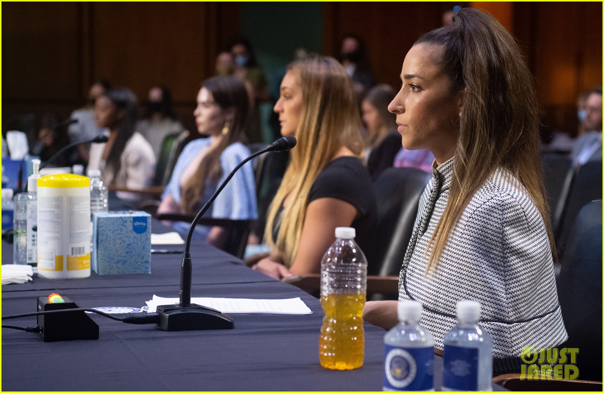 Gymnasts Simone Biles, McKayla Maroney, Maggie Nichols & Aly Raisman ...