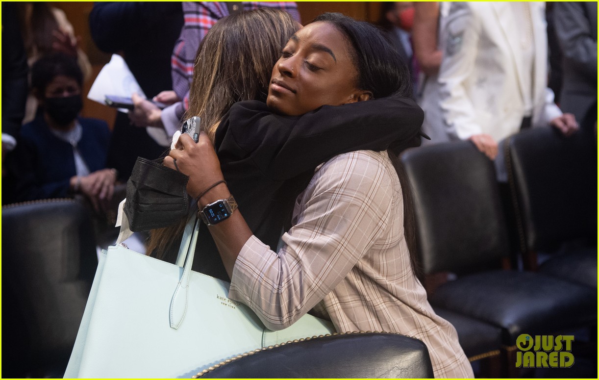 Gymnasts Simone Biles, McKayla Maroney, Maggie Nichols & Aly Raisman ...