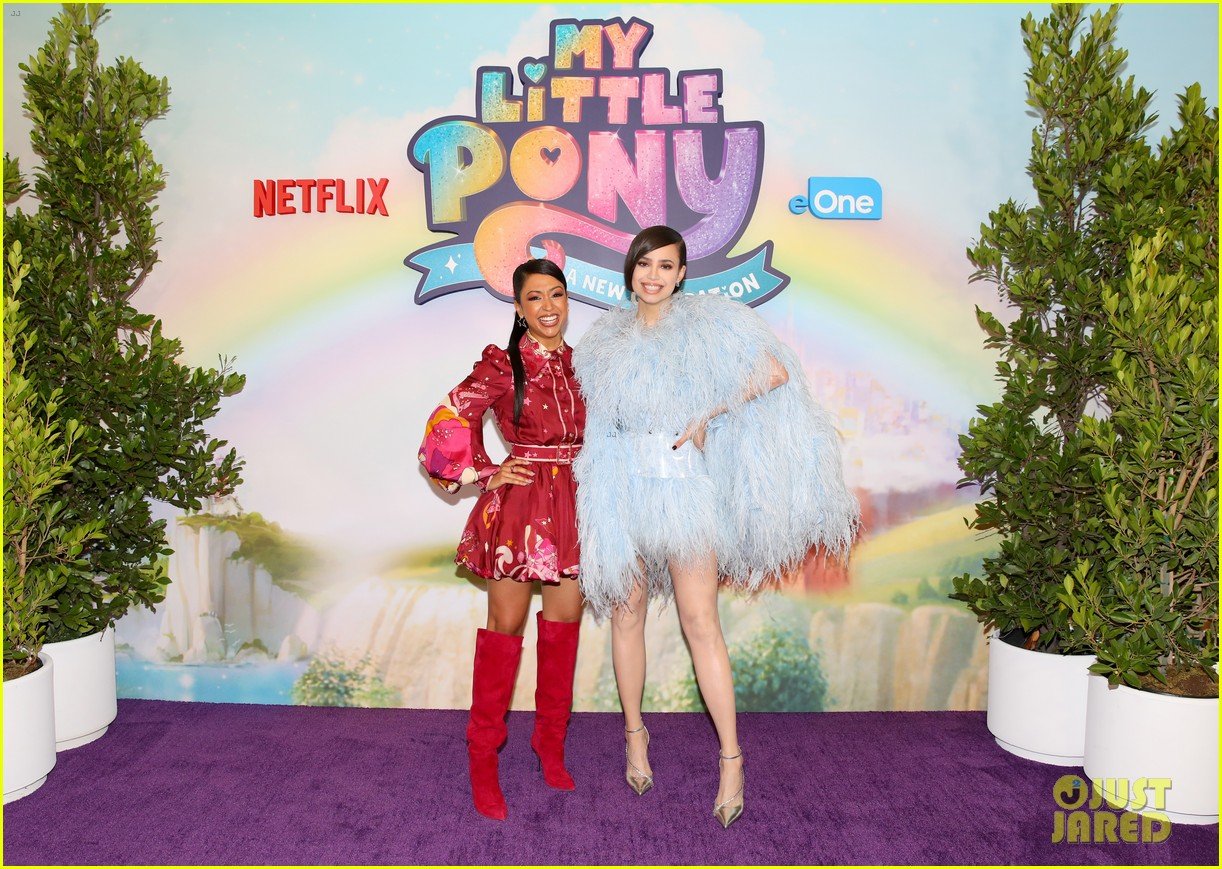 Vanessa Hudgens Promotes New 'My Little Pony' Movie With Sofia Carson ...
