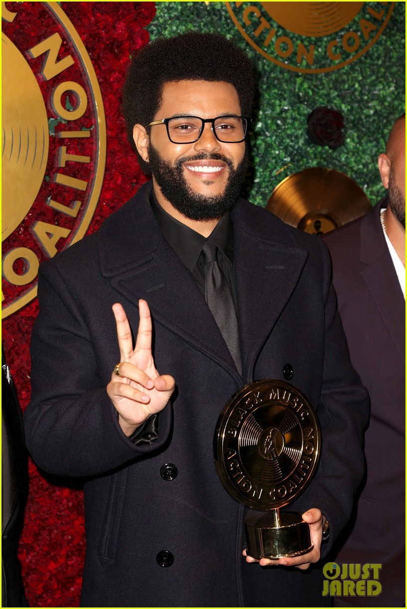 The Weeknd Honored by Black Music Action Coalition at Music in Action ...