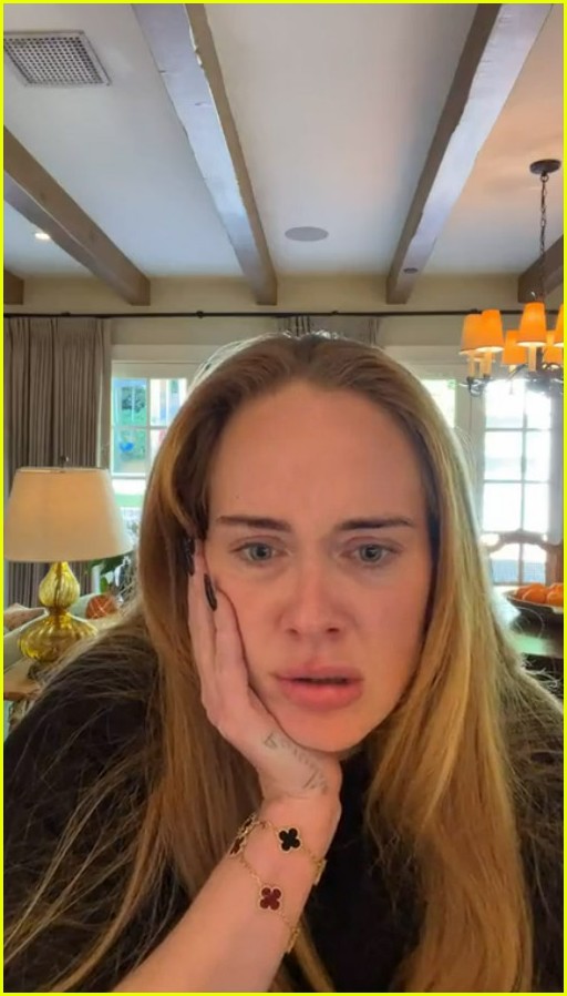 Photo: adele on instagram live 09 | Photo 4641195 | Just Jared ...