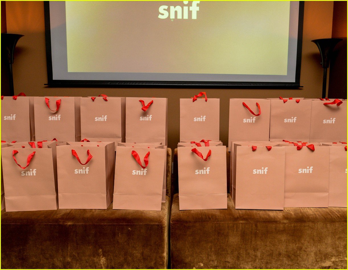 Simon Huck Supports Hubby-to-Be Phil Riportella at Snif Launch Event ...