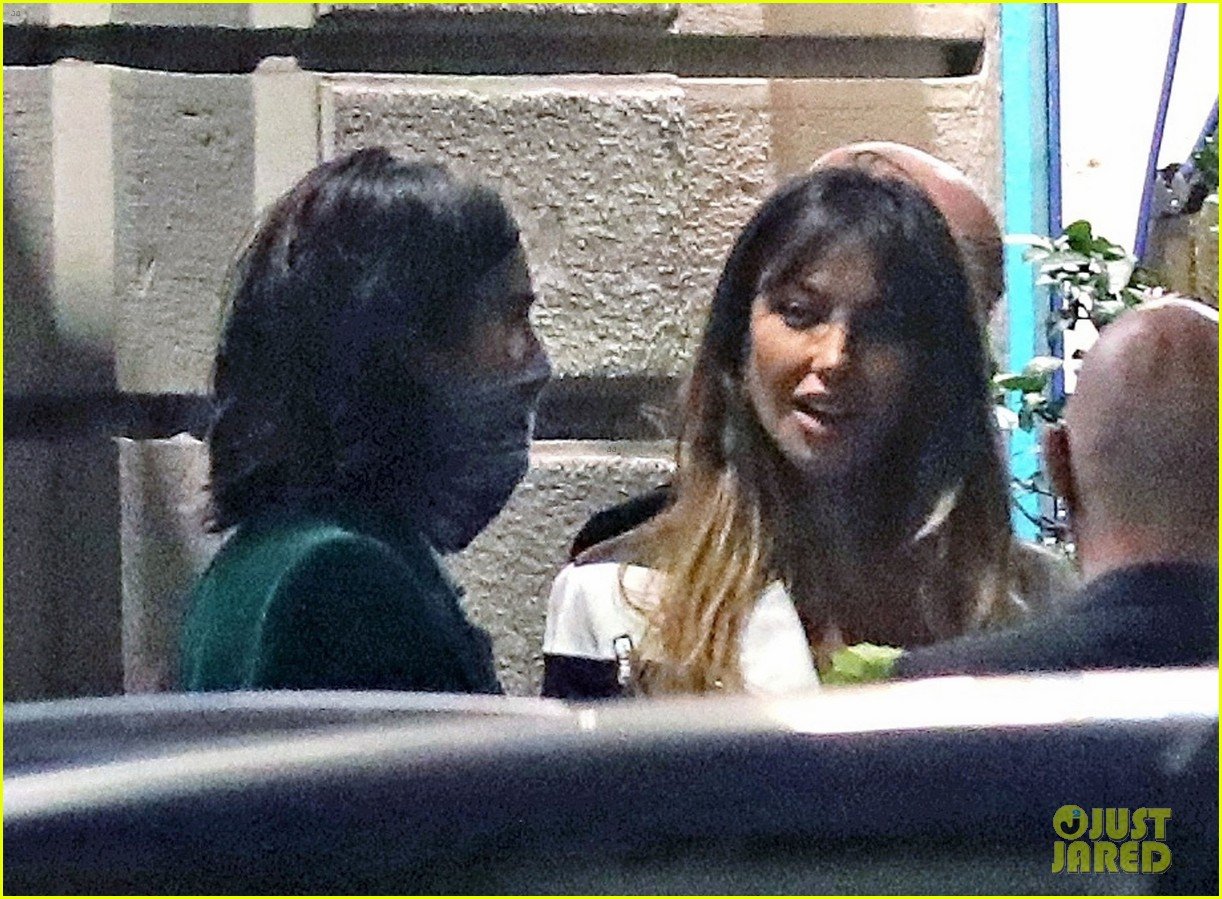 Jared Leto Brings Flowers To 'House of Gucci' Co-Star Madalina Ghenea ...