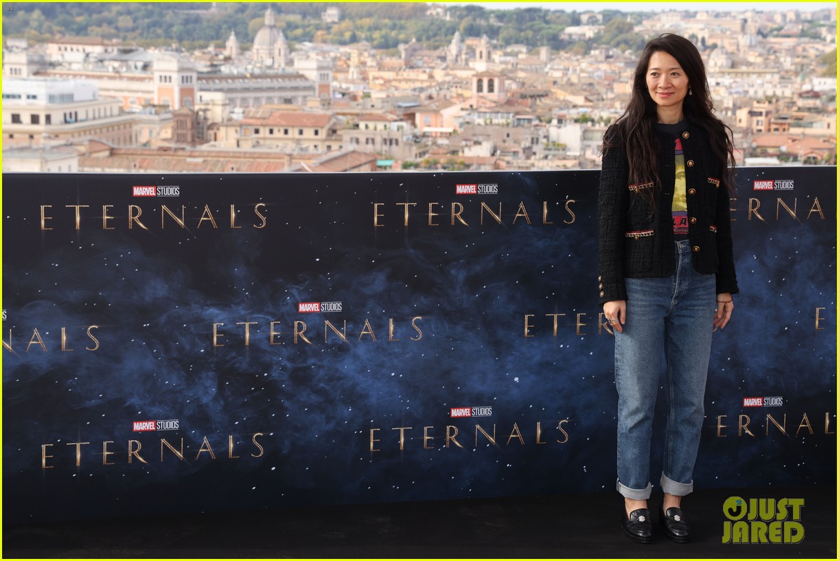 Angelina Jolie, Richard Madden, Gemma Chan, & Kit Harington Continue ...