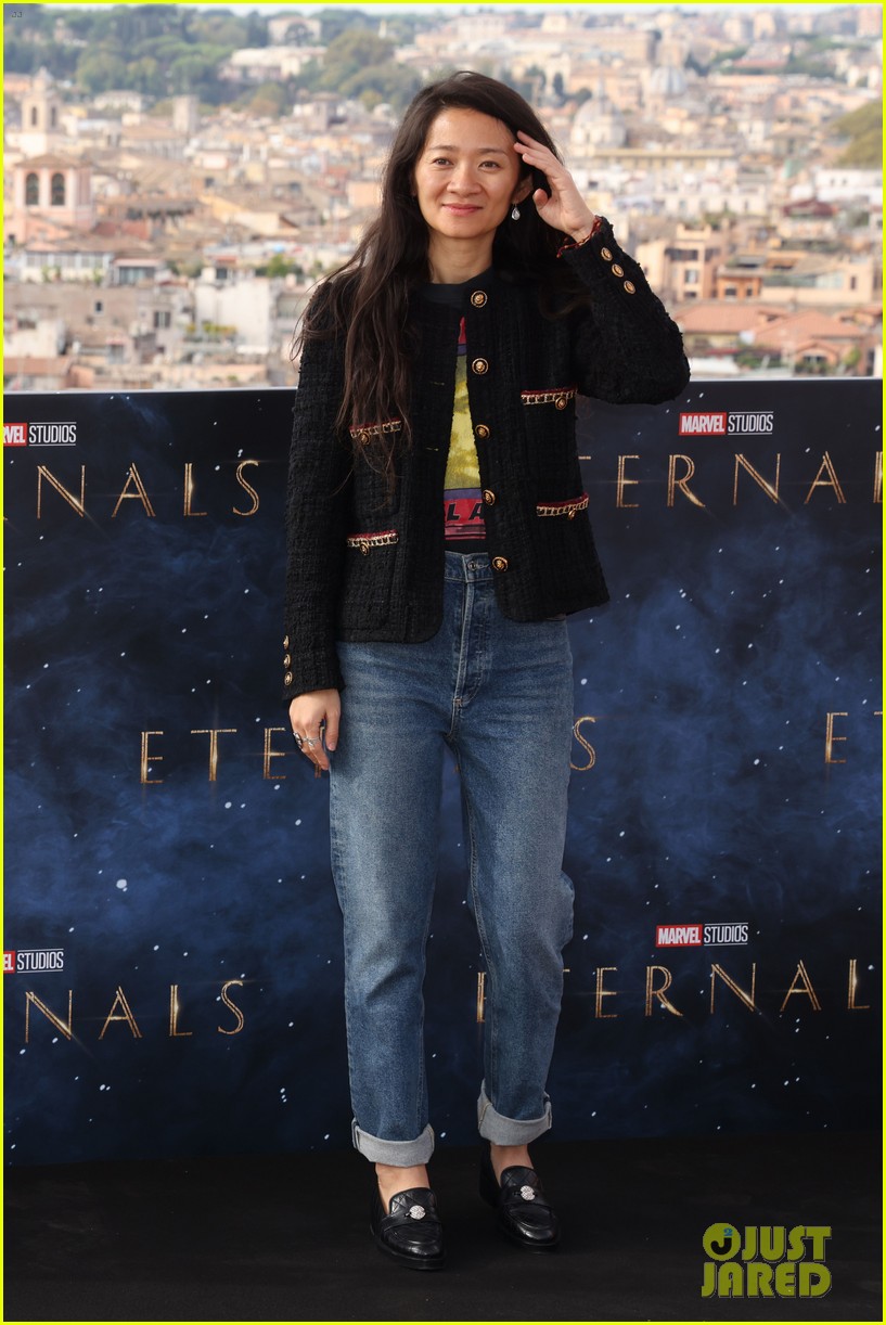 Angelina Jolie, Richard Madden, Gemma Chan, & Kit Harington Continue ...