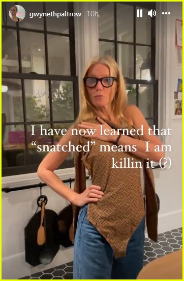 Gwyneth Paltrow Just Learned What 'Snatched' Means : Photo 4651791 ...