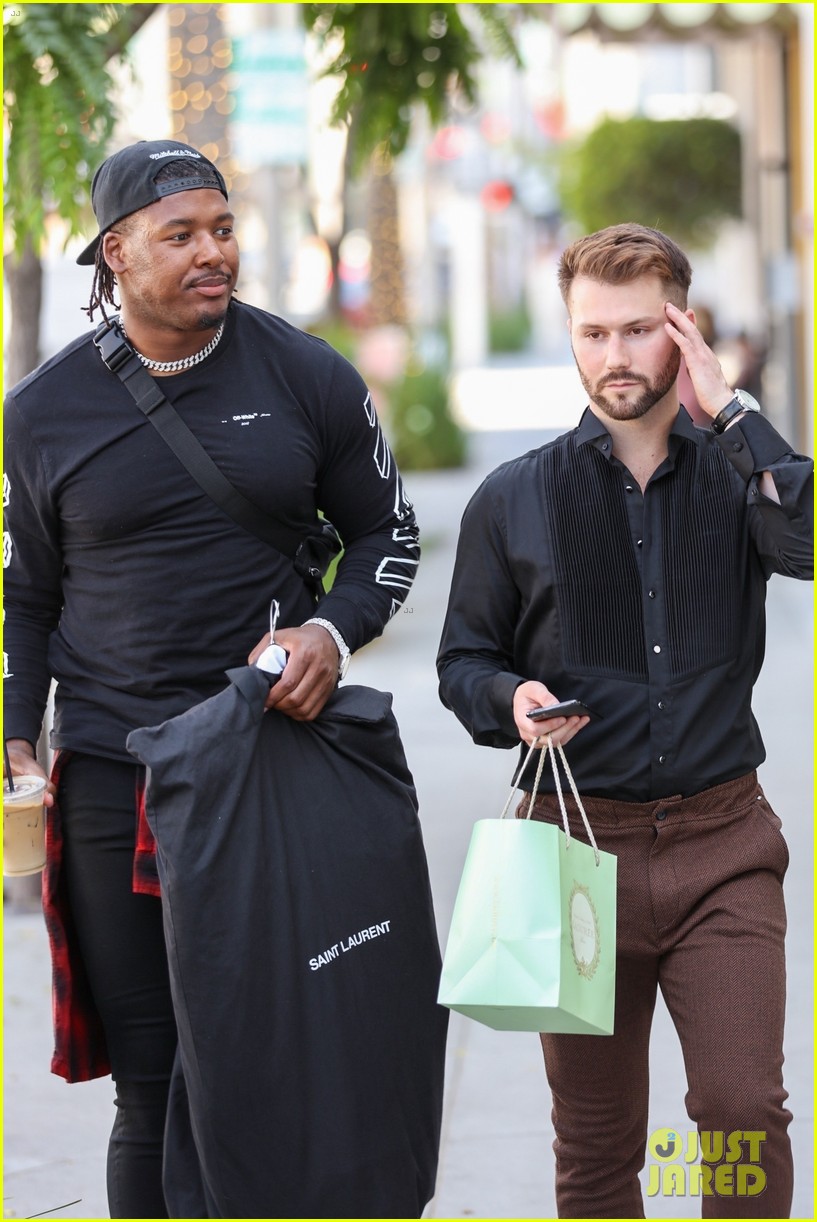 NFL Player Ryan Russell & Boyfriend Corey O'Brien Are All Smiles During ...