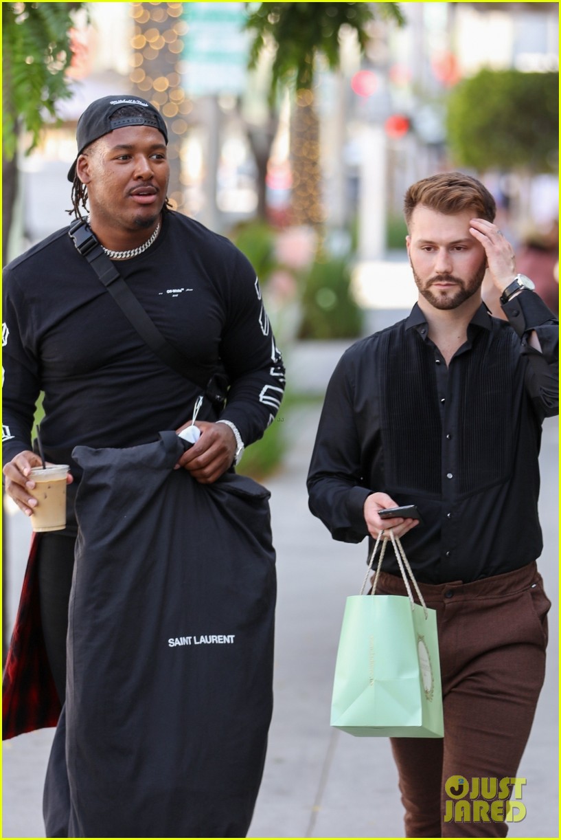 NFL Player Ryan Russell & Boyfriend Corey O'Brien Are All Smiles During ...