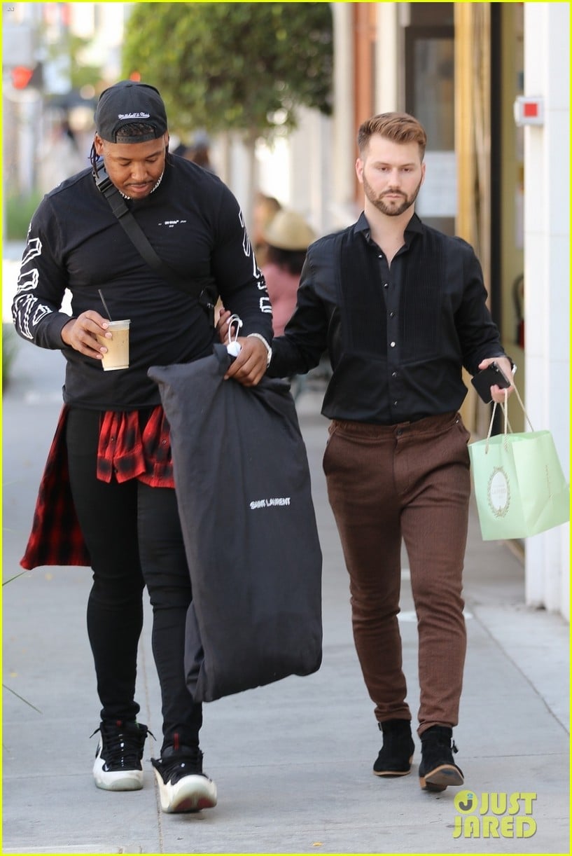 NFL Player Ryan Russell & Boyfriend Corey O'Brien Are All Smiles During ...