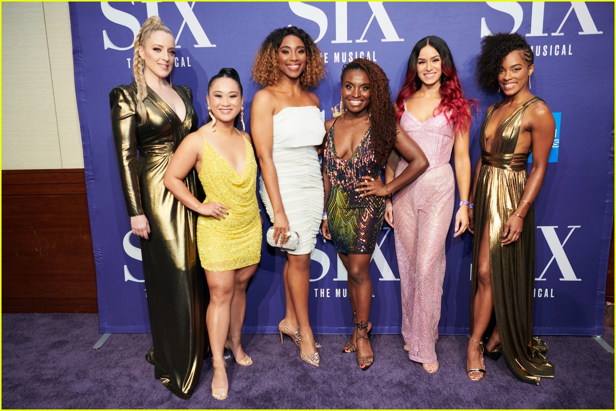 The Stars of Broadway's 'Six' Celebrate at Opening Night Party After ...