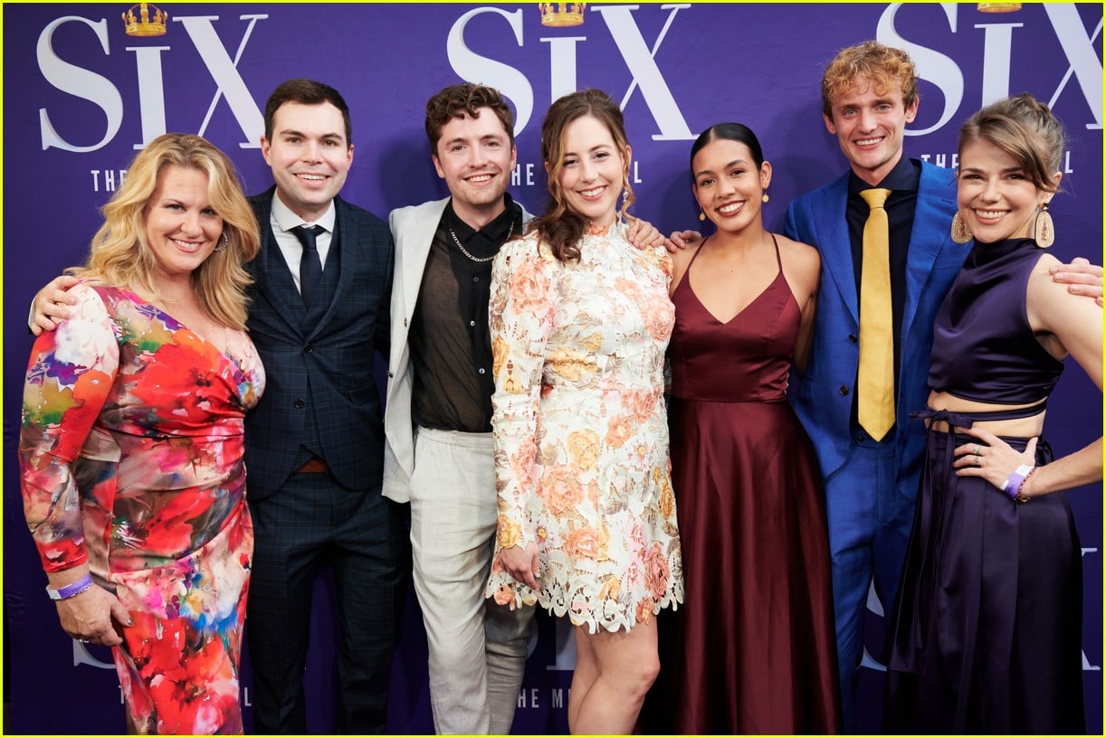 The Stars of Broadway's 'Six' Celebrate at Opening Night Party After ...