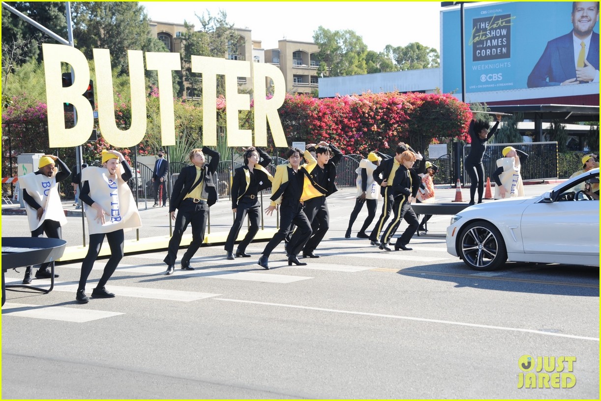 Photo: bts crosswalk with james corden 031 | Photo 4666631 | Just Jared ...
