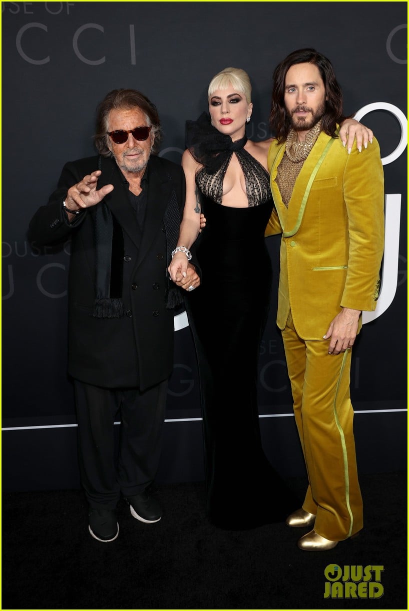 Lady Gaga & Jared Leto Dress To Impress at 'House of Gucci' NYC ...