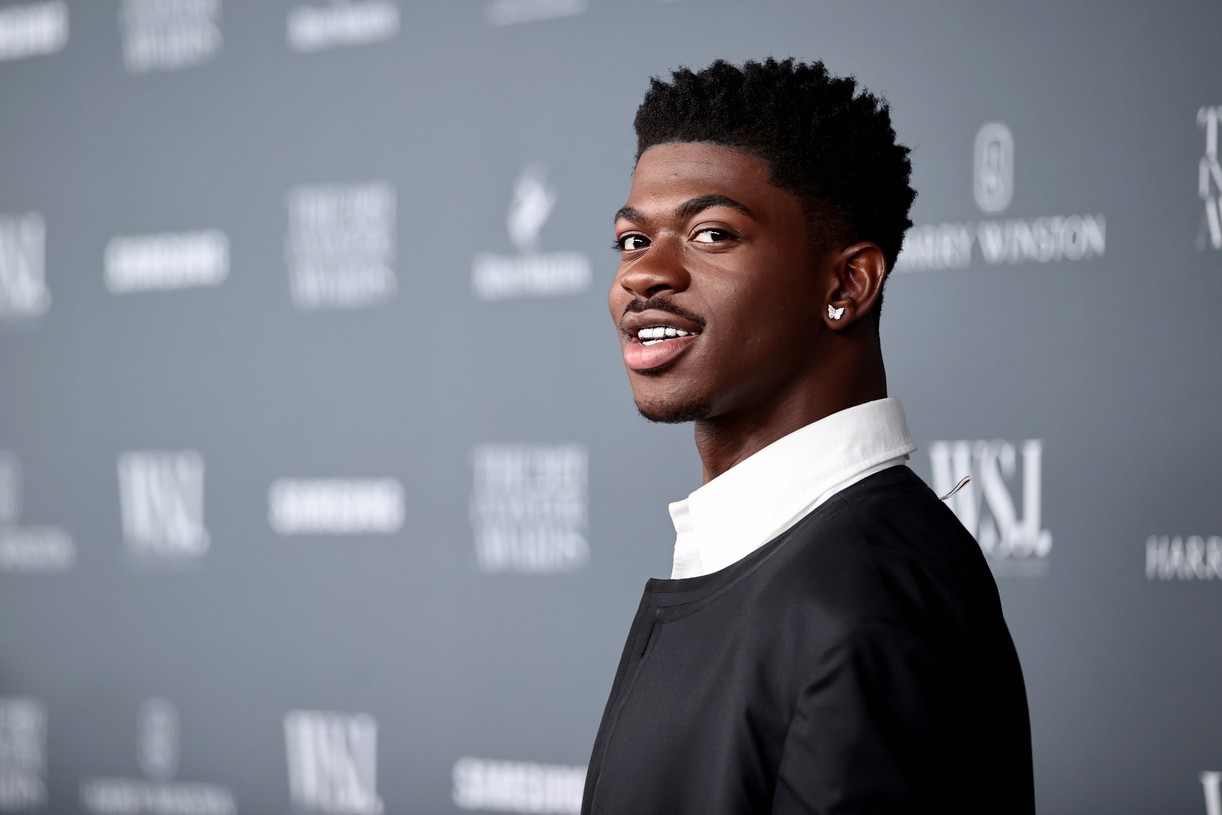 Lil Nas X Carries A Dog Purse To WSJ. Magazine's Innovator Awards in ...