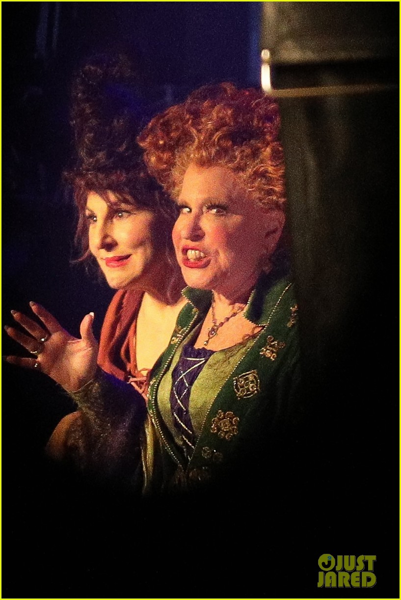 Bette Midler, Sarah Jessica Parker, & Kathy Najimy Film 'Hocus Pocus 2 ...