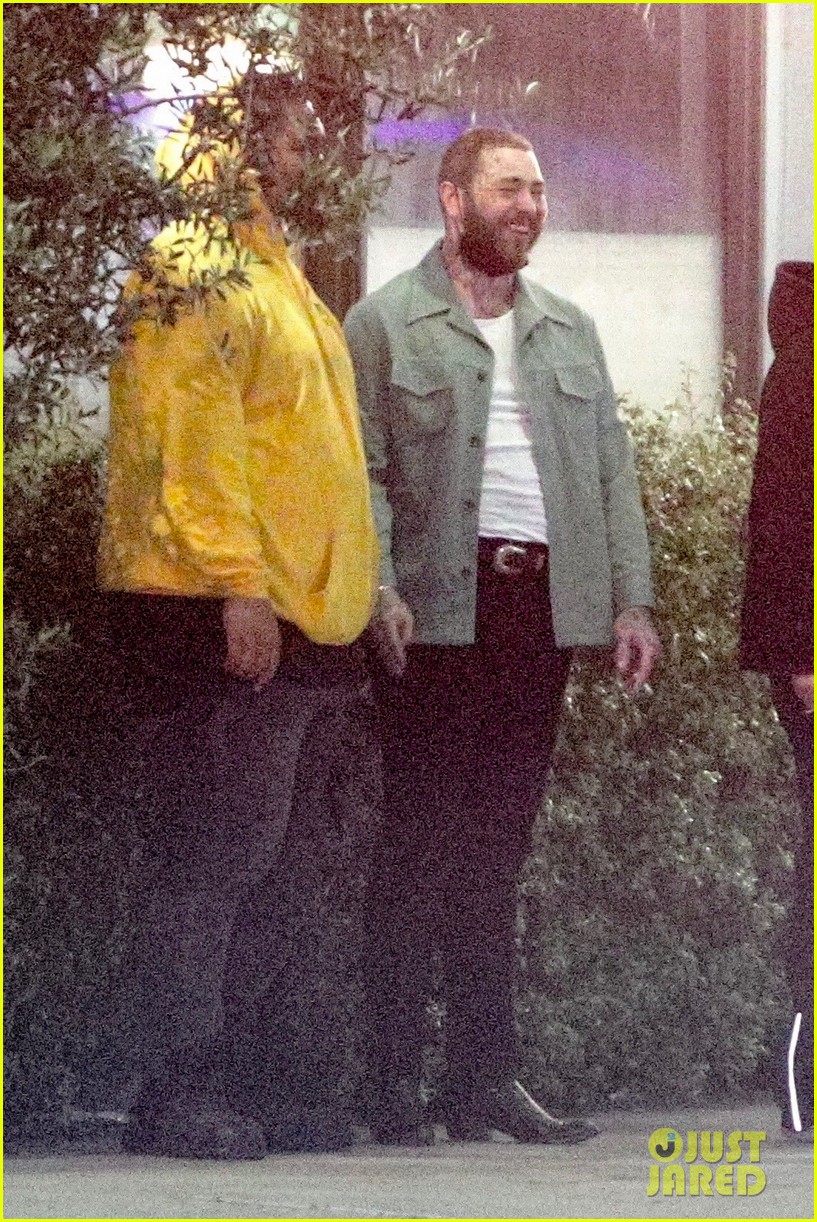 Post Malone Enjoys a Night Out With Friends in West Hollywood: Photo ...