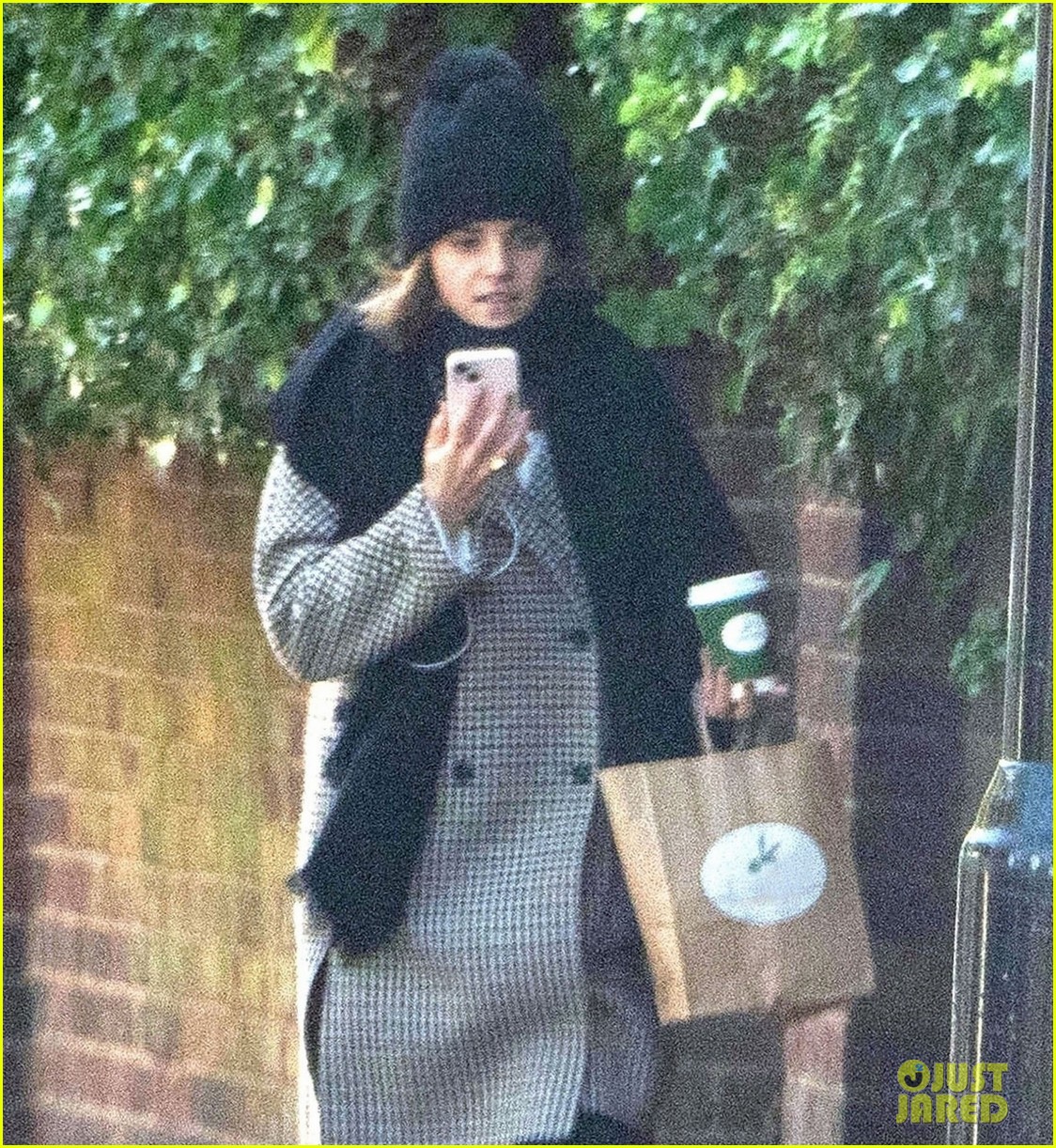 Emma Watson Returns To London After Attending COP26 Climate Conference ...