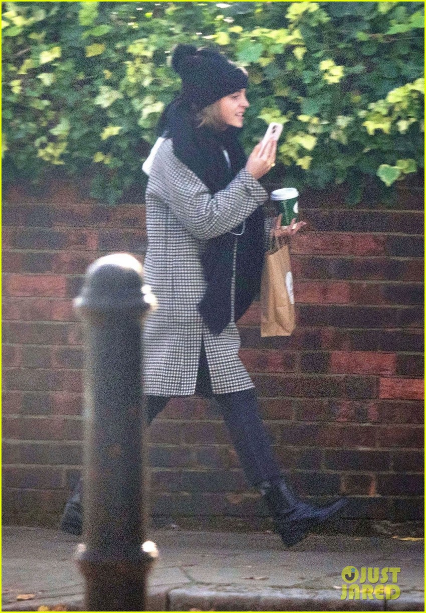 Emma Watson Returns To London After Attending COP26 Climate Conference ...