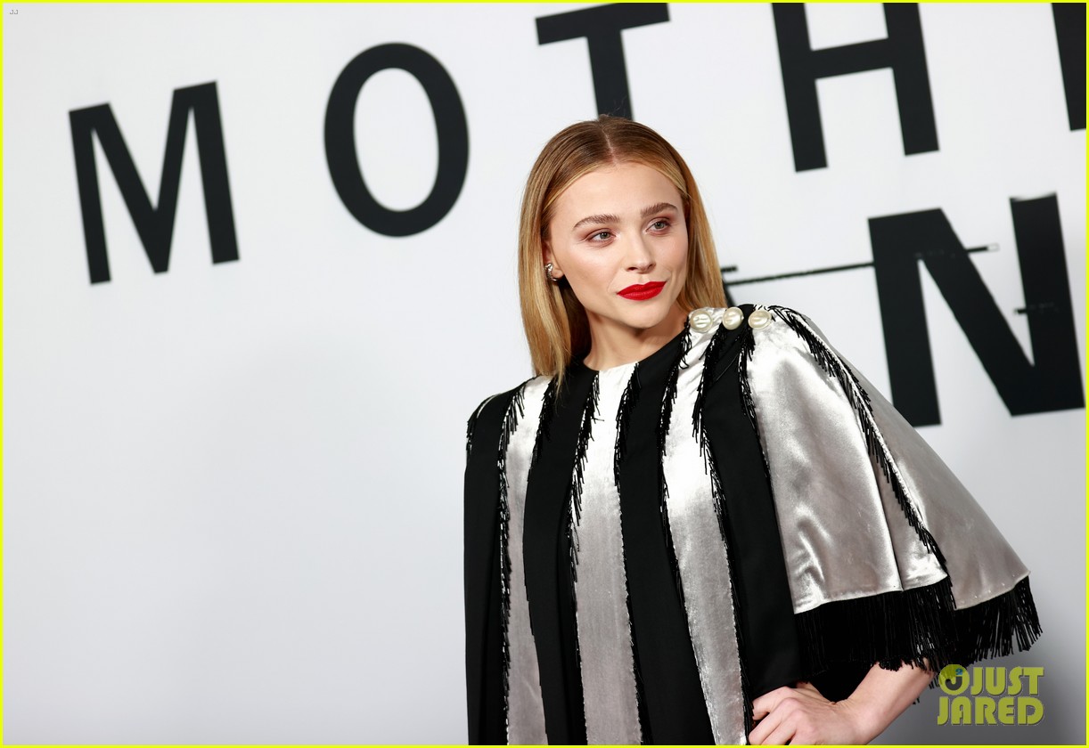 Chloe Grace Moretz Dazzles In Bold Black & White For 'Mother/Android ...