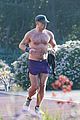Colin Farrell Runs Laps Shirtless for His Sunday Workout!: Photo ...