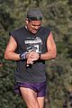 Colin Farrell Runs Laps Shirtless for His Sunday Workout!: Photo ...