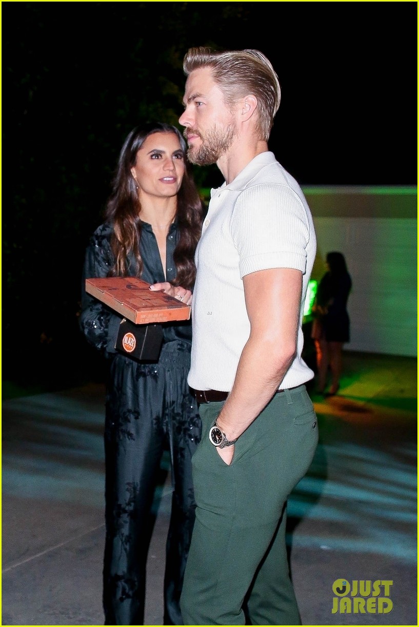 Derek Hough Meets the 'Ted Lasso' Cast at Producer Jennifer Klein's ...
