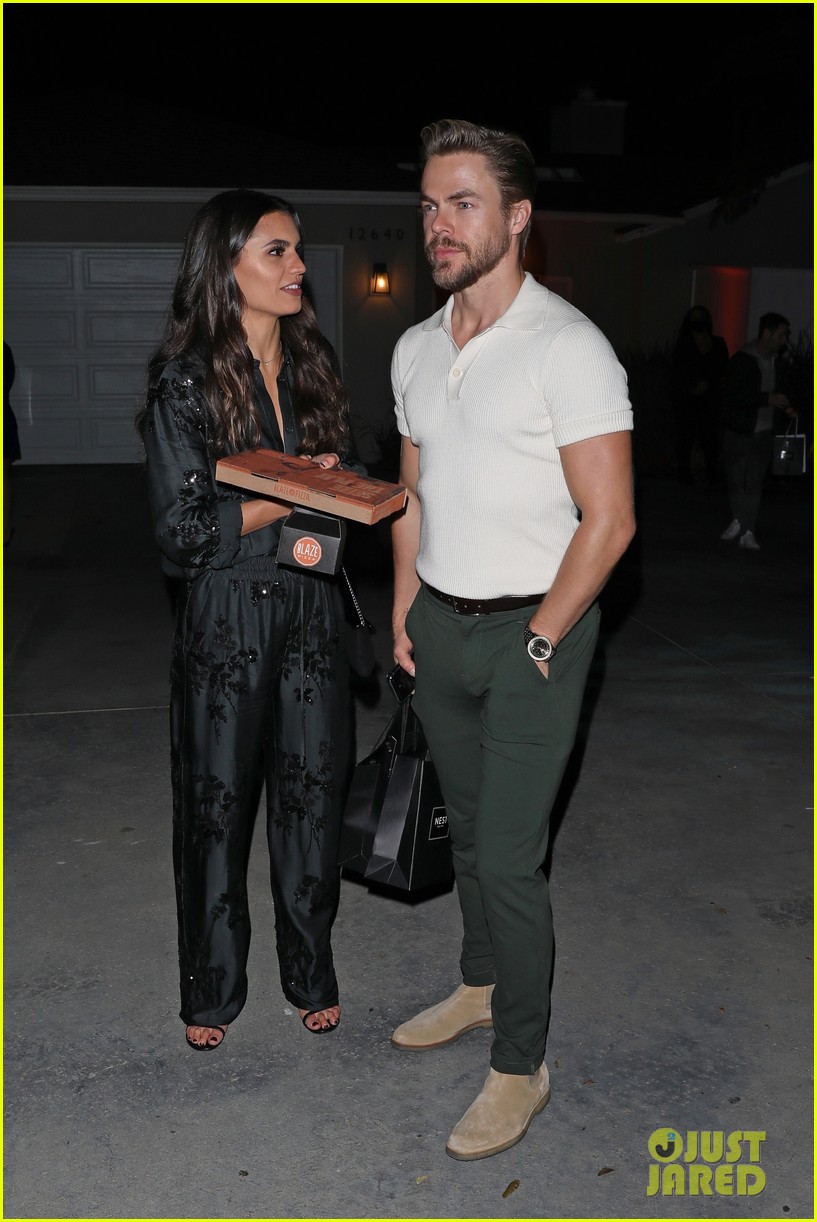 Derek Hough Meets the 'Ted Lasso' Cast at Producer Jennifer Klein's ...