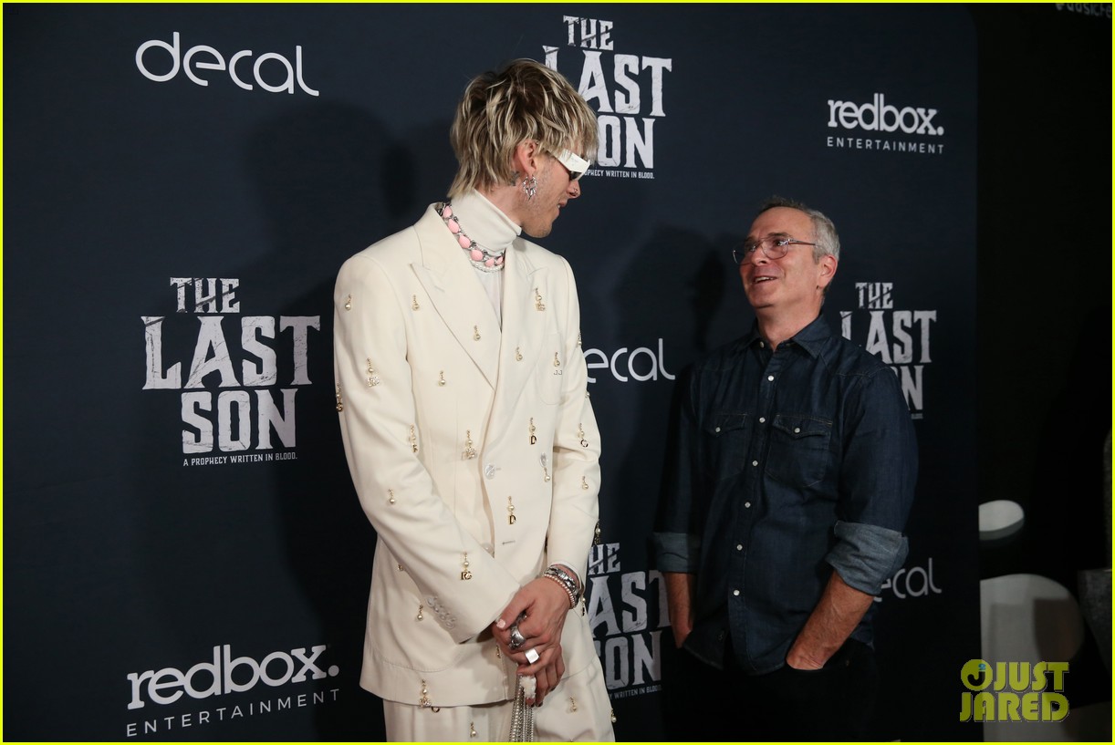 Photo: machine gun kelly joined by casie at the last son premiere 14 ...