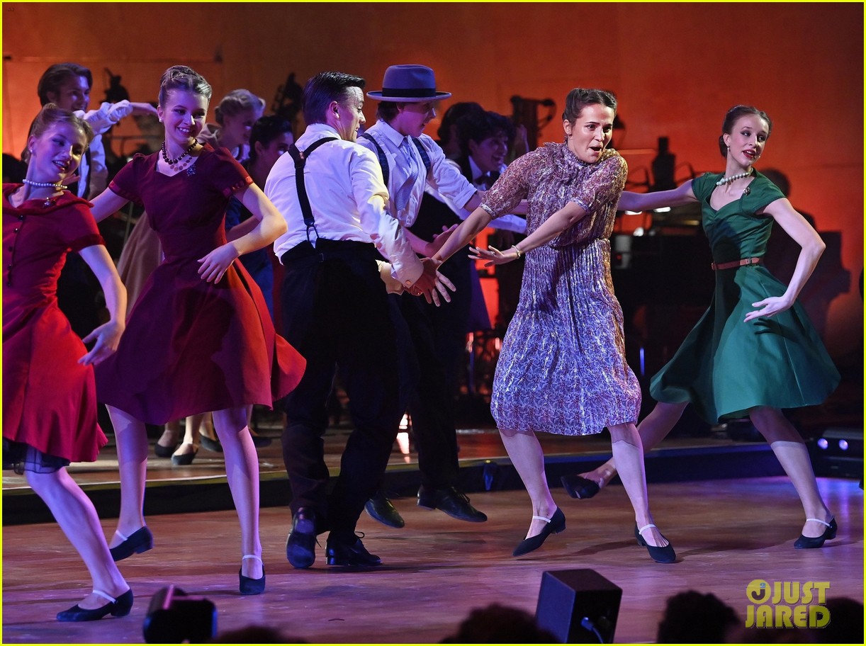 Alicia Vikander Shows Off Dance Talents While Performing with Her ...