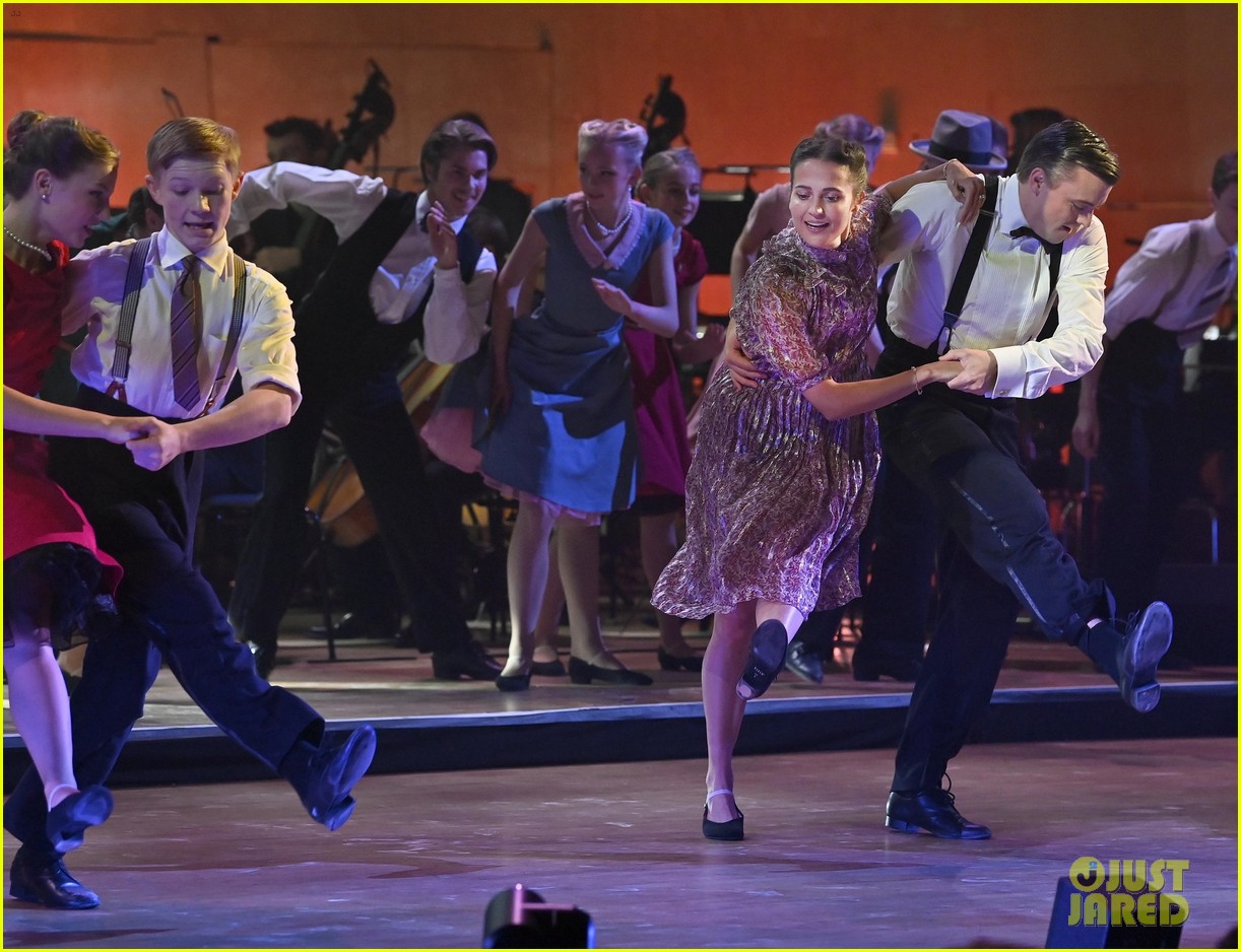 Alicia Vikander Shows Off Dance Talents While Performing with Her ...
