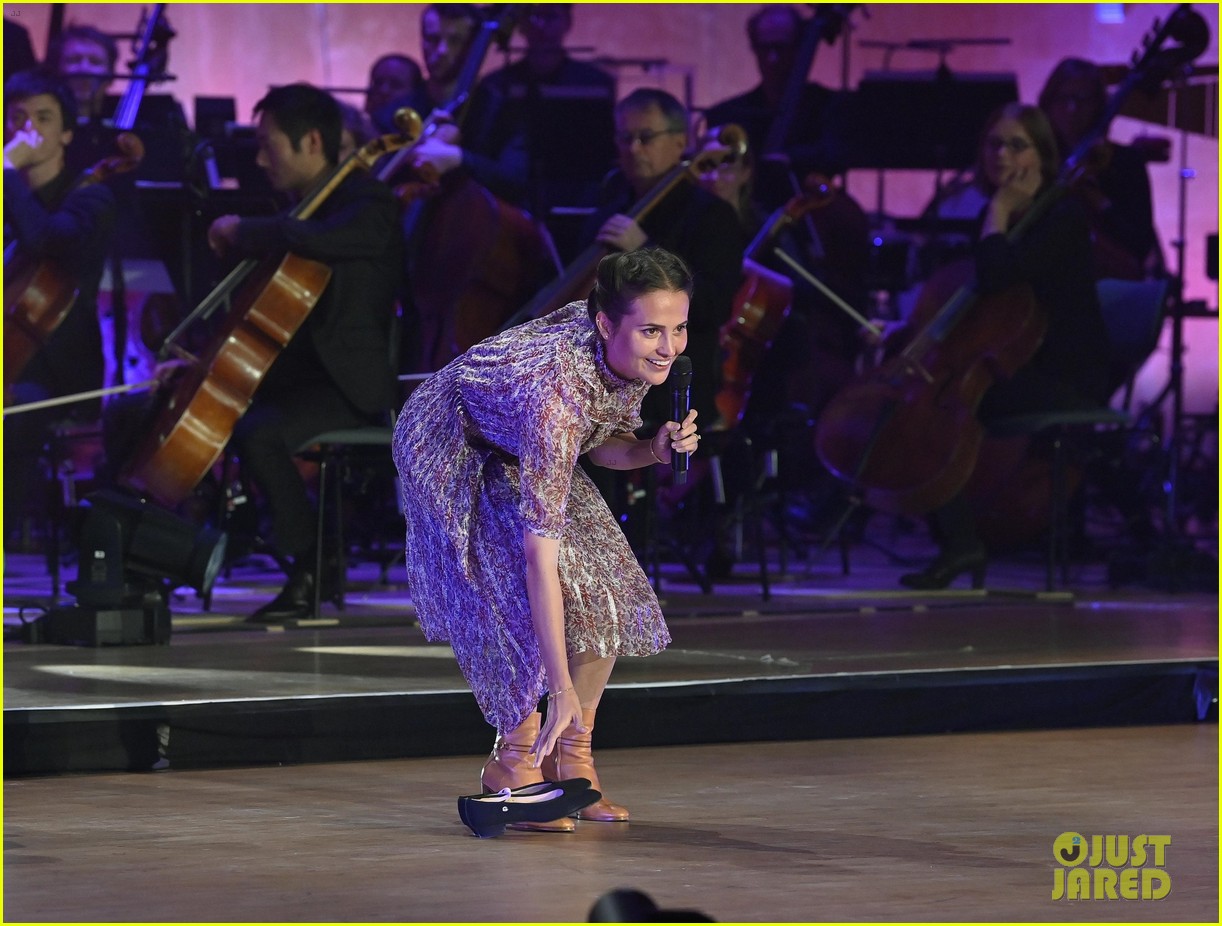 Alicia Vikander Shows Off Dance Talents While Performing with Her ...