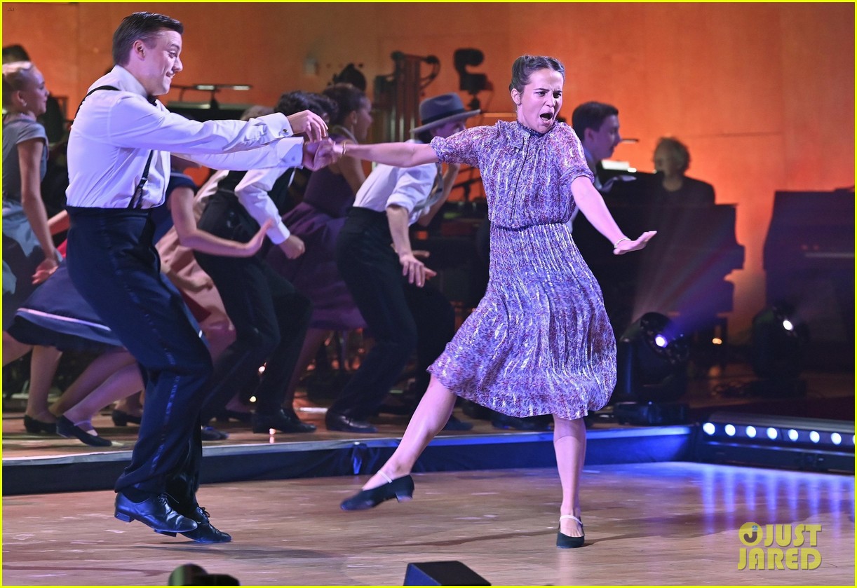 Alicia Vikander Shows Off Dance Talents While Performing with Her ...