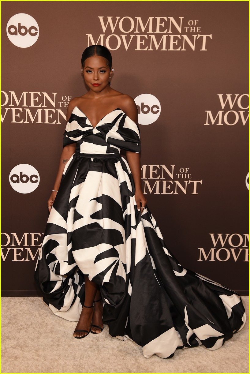 Adrienne Warren Wows at 'Women of the Movement' Premiere with Ray ...