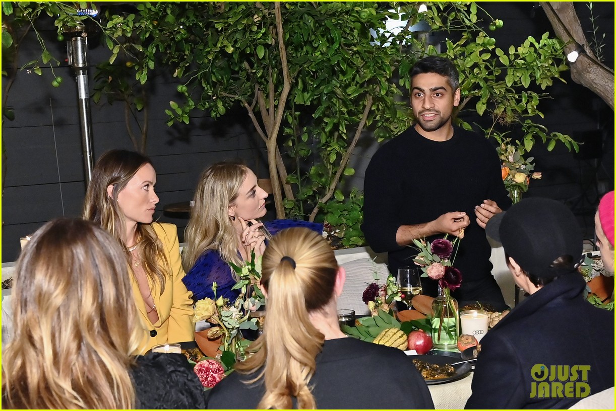 Olivia Wilde Looks So Chic in Her Yellow Suit at an Audi Dinner: Photo ...