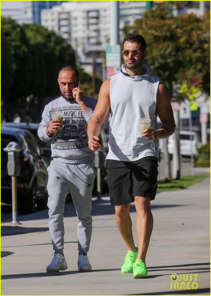 Sam Asghari is All Smiles Following Afternoon Workout: Photo 4696805 ...