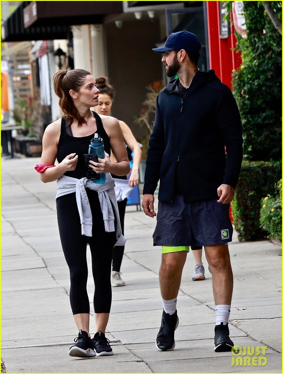Ashley Greene Gets in Morning Workout with Husband Paul Khoury: Photo ...