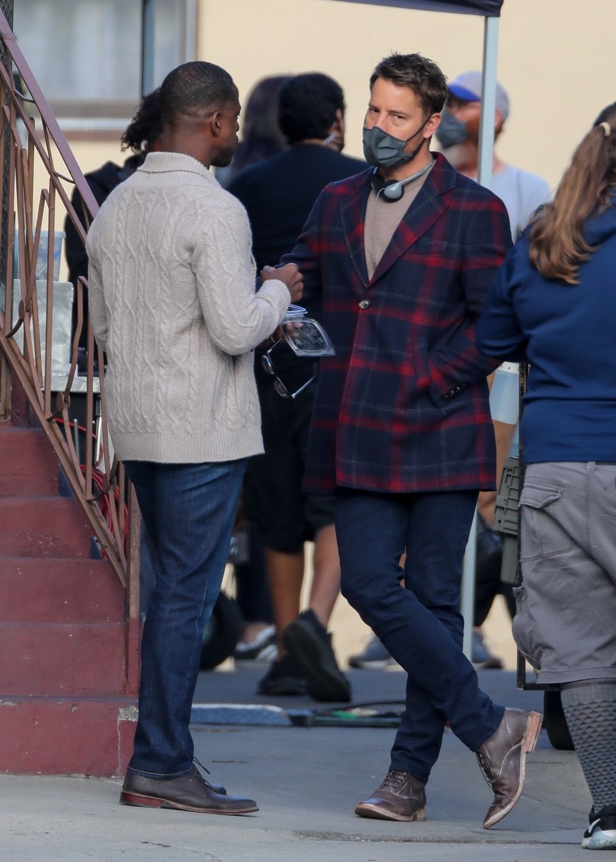 Mandy Moore Shares Sweet Pic of Son Gus on 'This Is Us' Set: Photo 4689624 | Justin Hartley ...