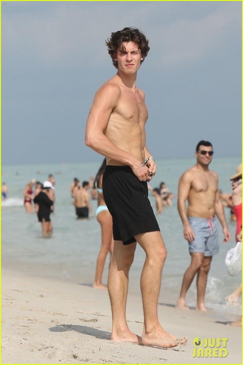 Shawn Mendes Spotted Meditating During Another Beach Day in Miami - New ...